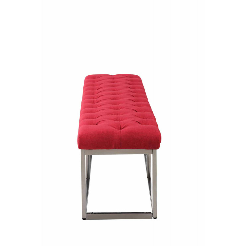 Sitzbank Amun Stoff Edelstahl 150 cm